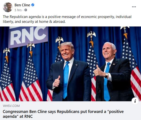 Cline just can’t quit Trump – Cline Watch