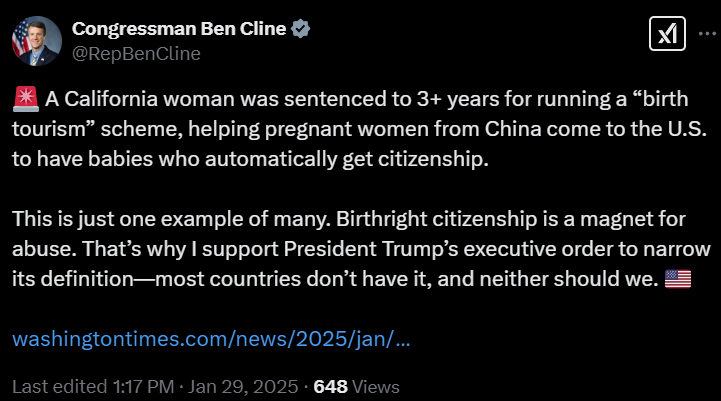 Cline Watch – Tracking Virginia's Sixth District Congressman