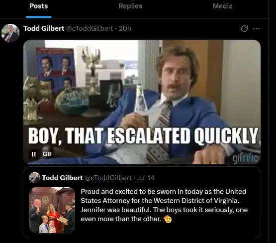 Remember Todd Gilbert, Congressman? – Cline Watch